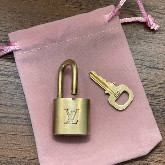 Louis Vuitton | Accessories | Louis Vuitton Lock And Key 35 | Poshmark
